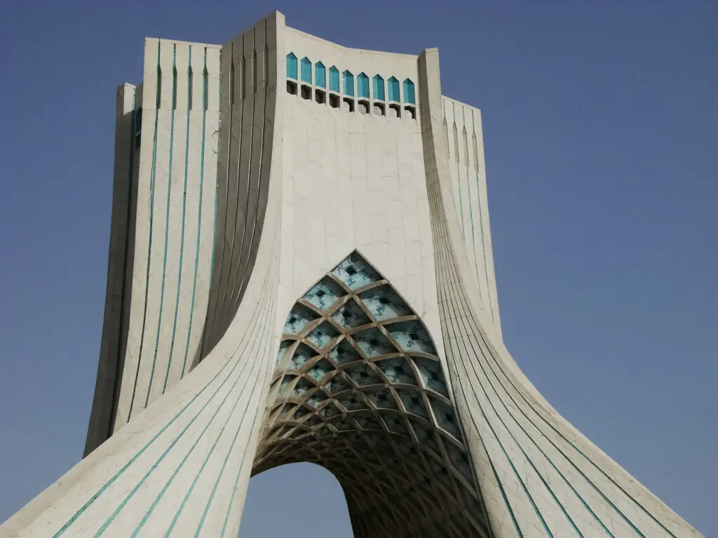Azadi Tower in Tehran, Iran - Free Stock Photo - Archeetect